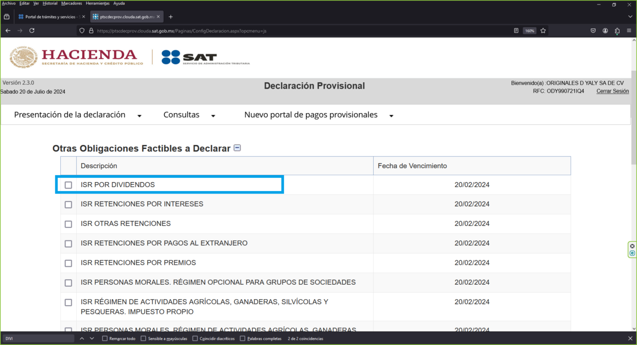 ISR por Dividendos. ¿Cómo se presenta la declaración en el SAT ...